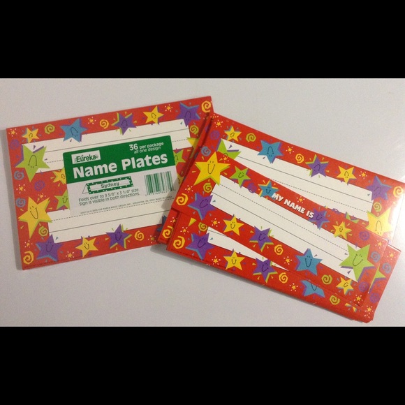 Office | Desk Nameplates And Word Strips | Poshmark